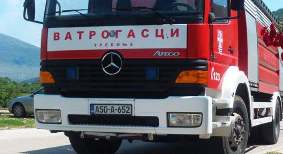 Ugašen požar u hidroelektrani "Trebinje jedan"