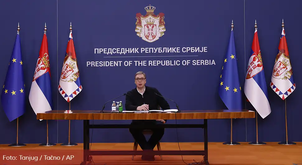 Obraćanje Predsjednika Srbije Aleksandra Vučića